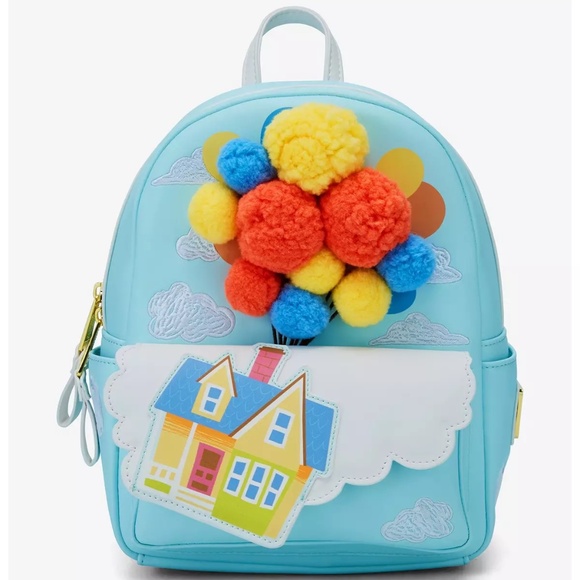 Loungefly | Bags | Loungefly Disney Pixar Up Floating House Pom Pom ...
